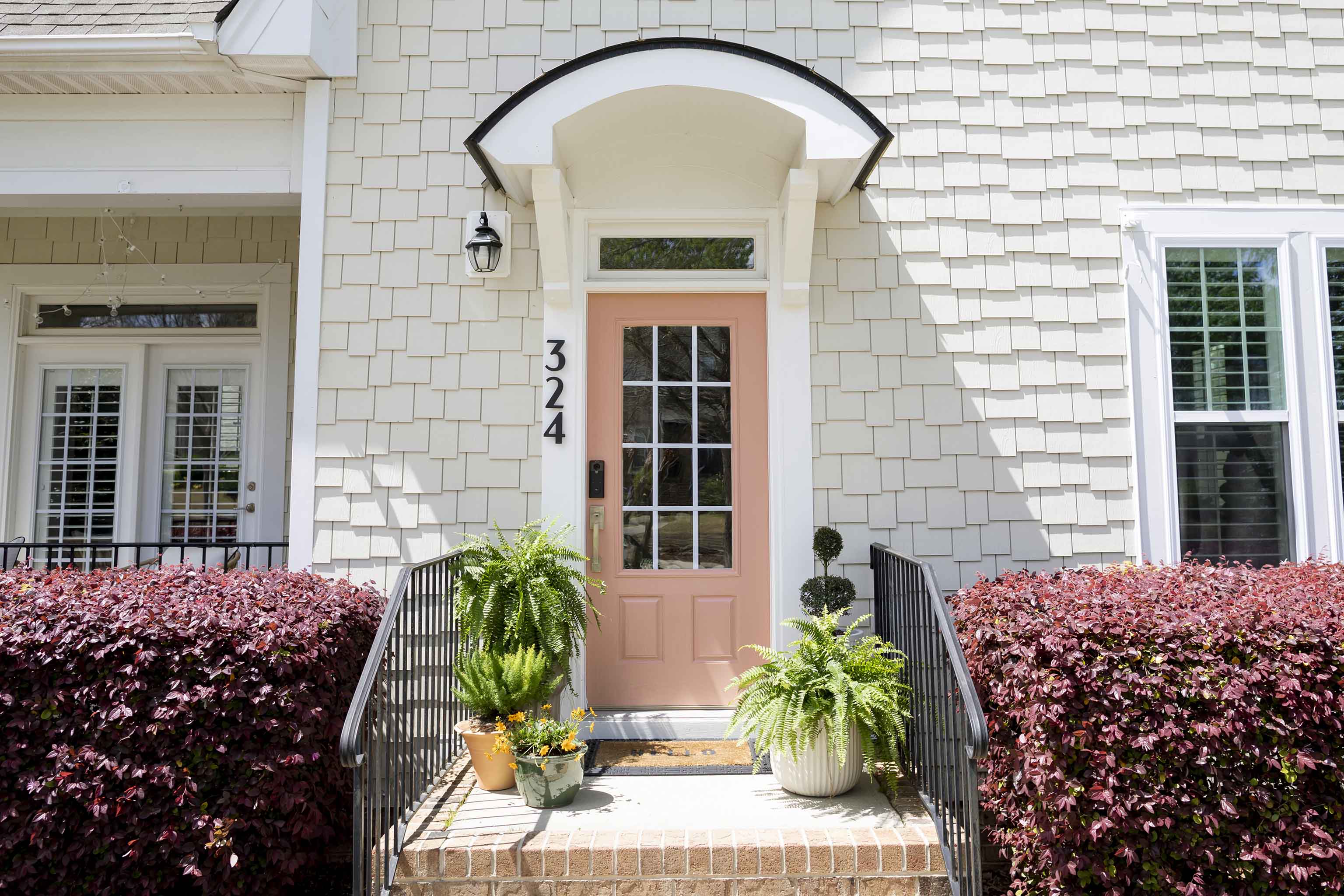 Add Tons of Curb Appeal with a Colorful Front Door DIY – Clare