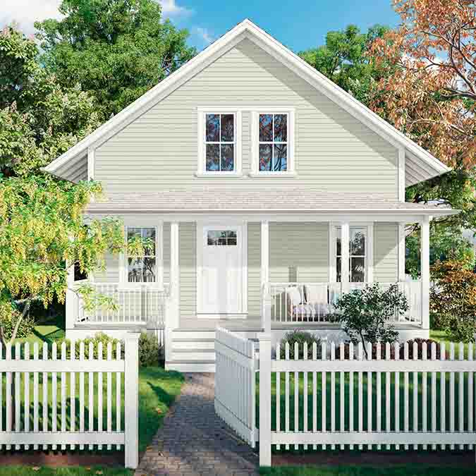 Green house exterior paint store